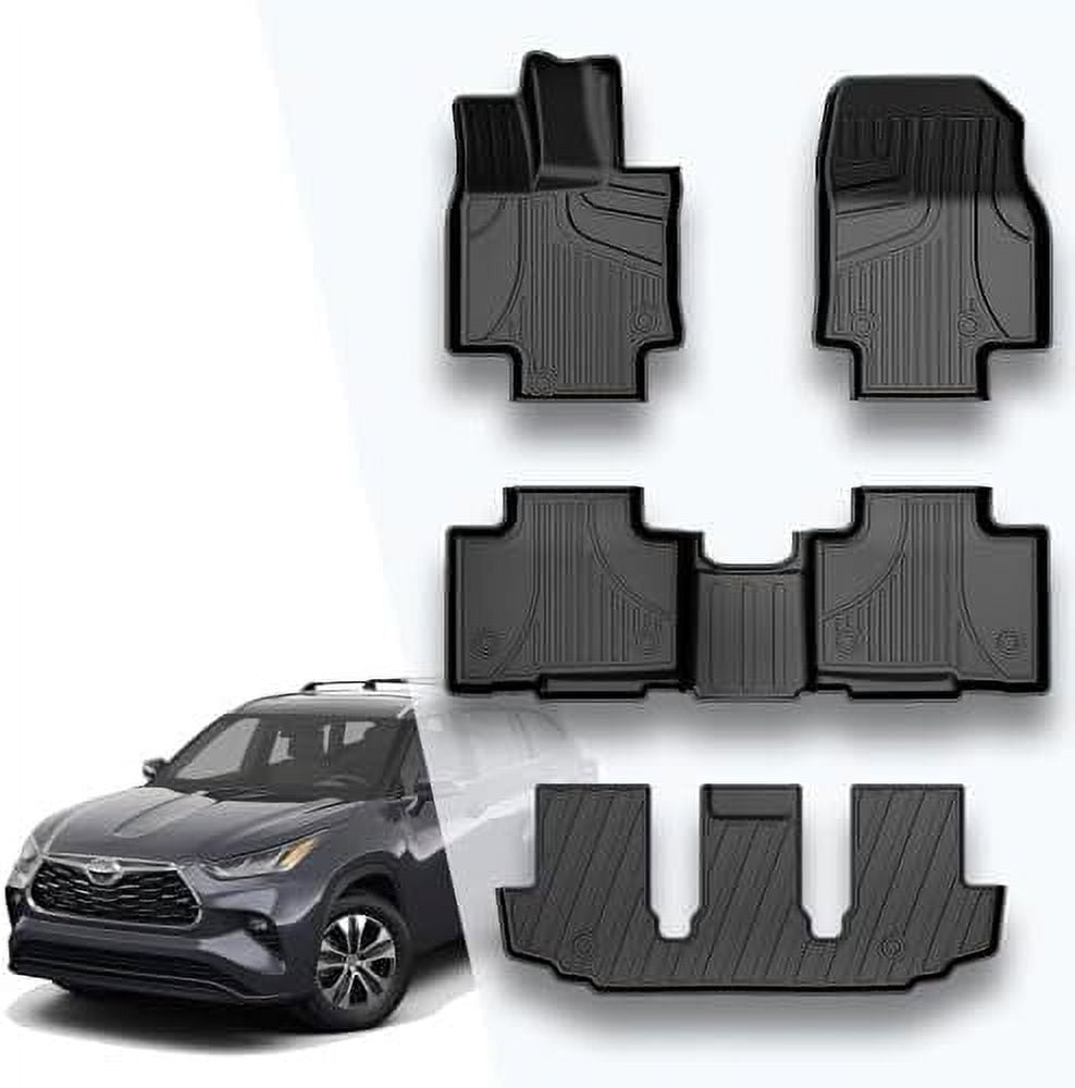 Original 2020-2024 Highlander Floor Mats for Toyota Highlander - Car ...
