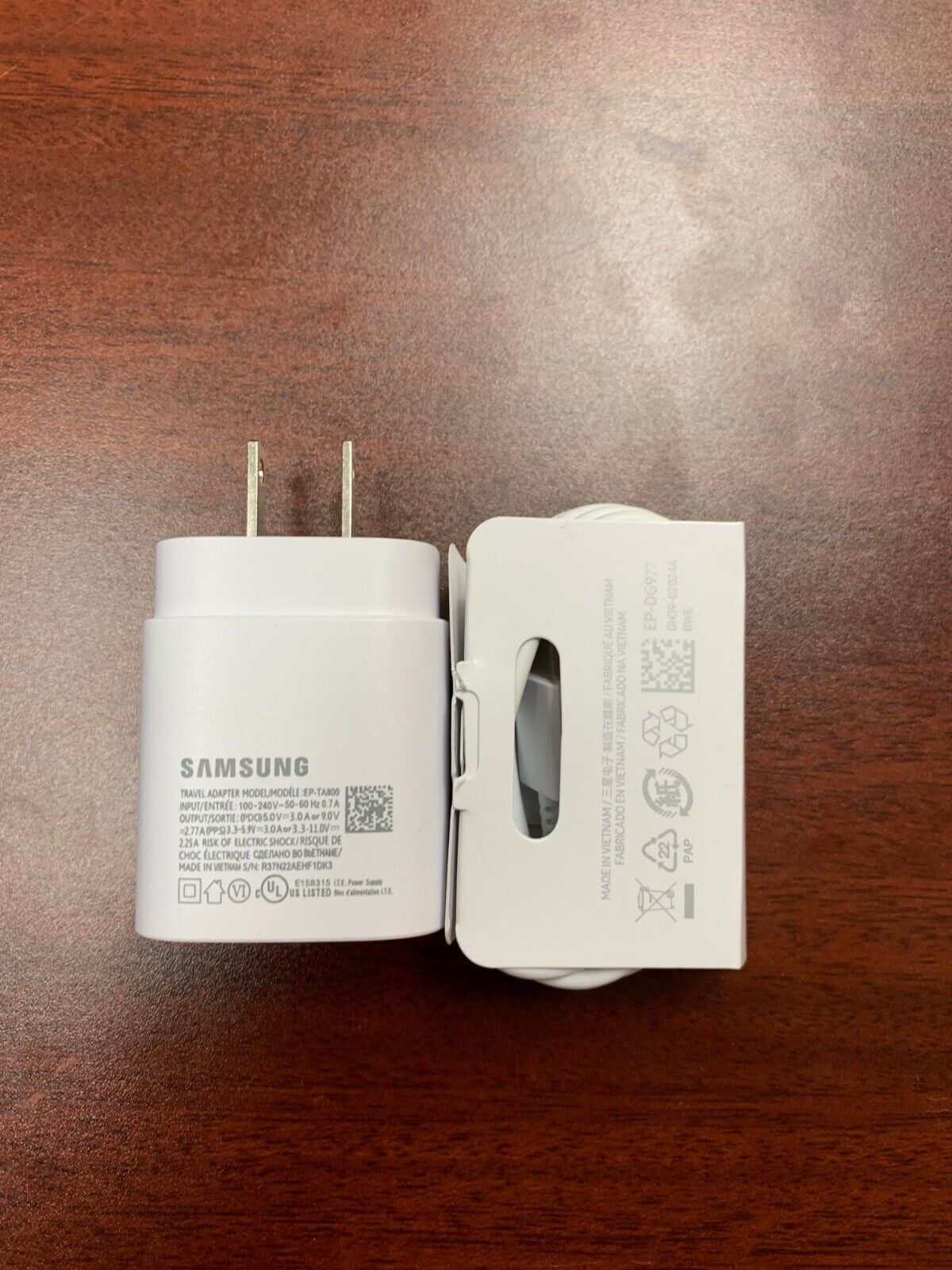 Original 25W USB C Super Fast Charging Wall Charger for Samsung Galaxy ...