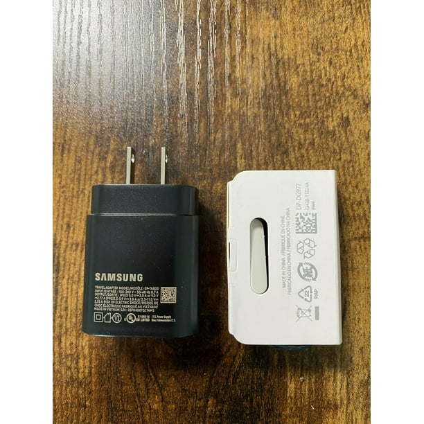 Original 25W USB-C Super Fast Charging Wall Charger for Samsung Galaxy ...