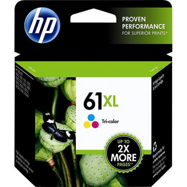 Original 61XL High Yield Color Ink Cartridge, CH563WN - Walmart ...