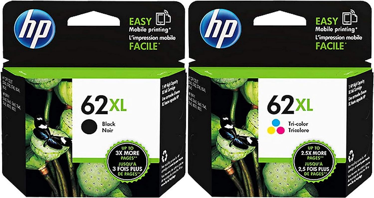 Original 62Xl High Yield Black and High Yield Tri-Color Printer ...
