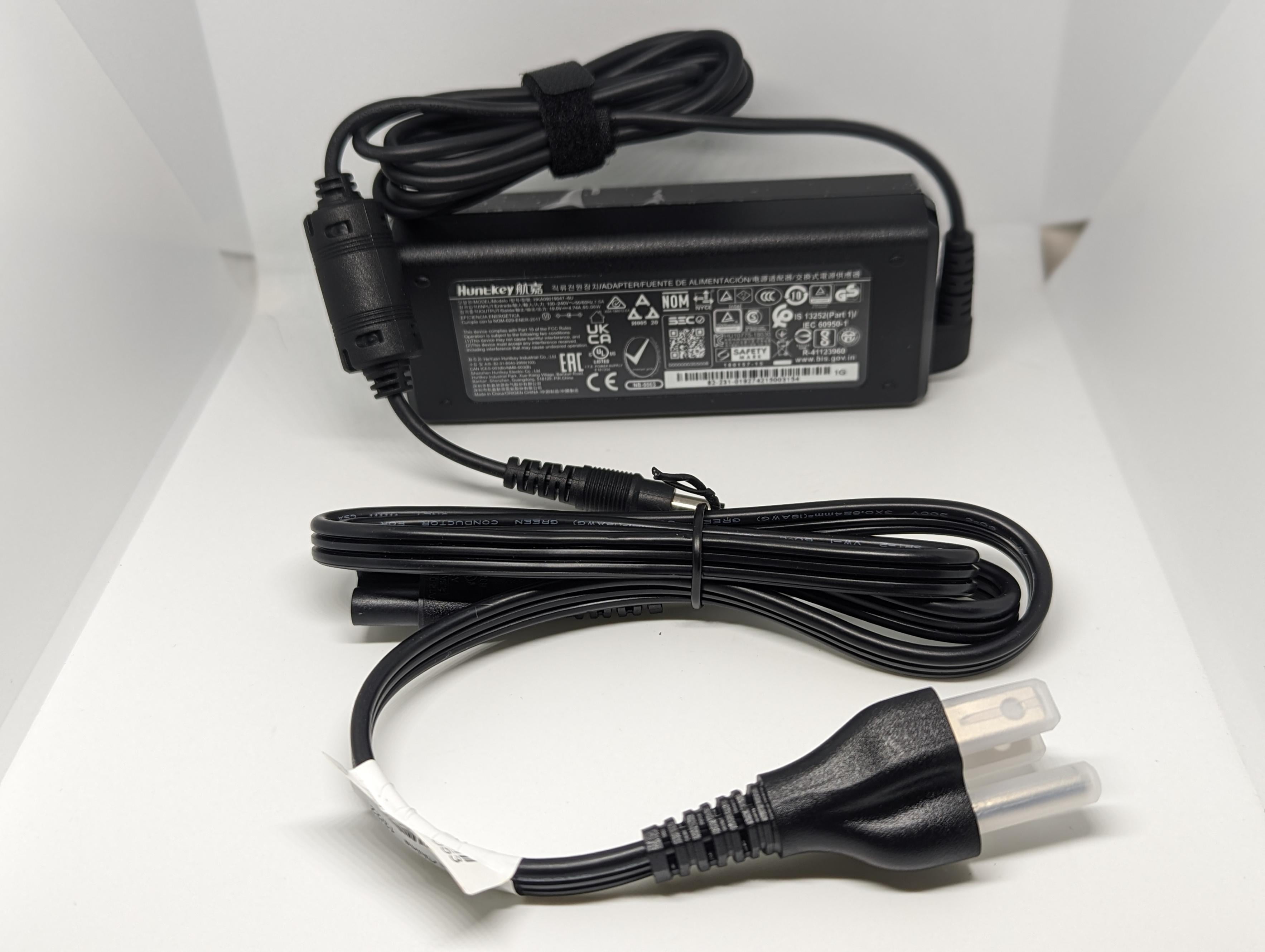 Original AC Adapter Huntkey HKA09019047-6U Power Supply 19.0V 4.74A ...