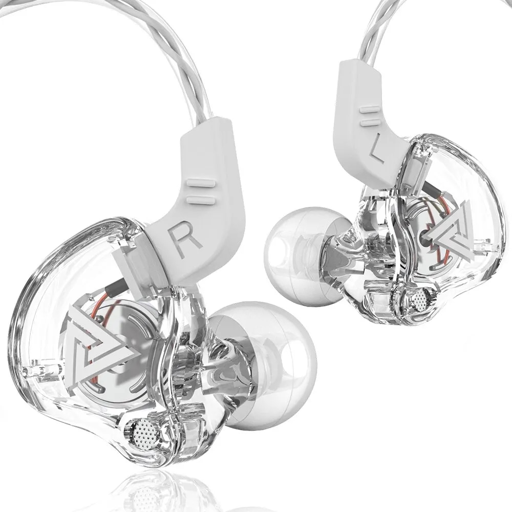 Original AK6 In Ear Earphone 6 Dynamic Driver Unit Headphone With Mic ...