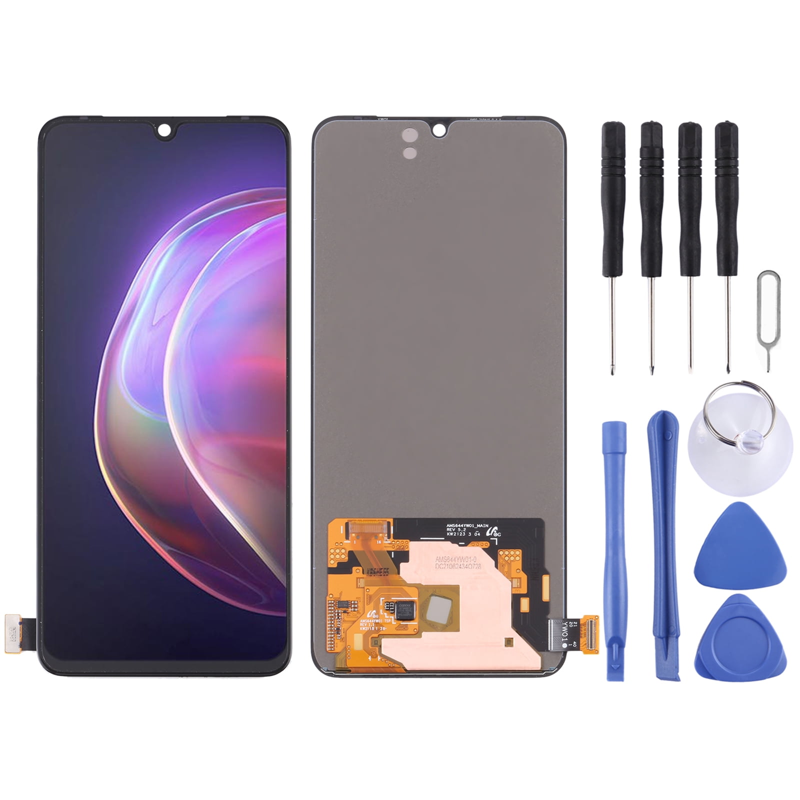 Original AMOLED LCD Screen for vivo V21 5G V2050 with Digitizer Full ...