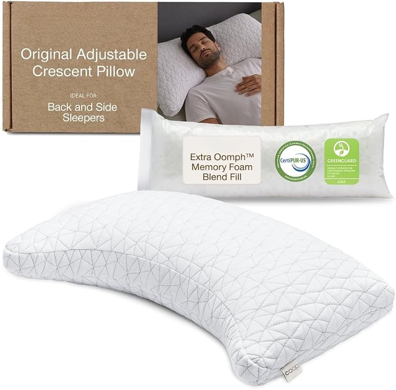 Original Adjustable Pillow, Bed Pillows for Sleeping, Cross Cut Memory ...