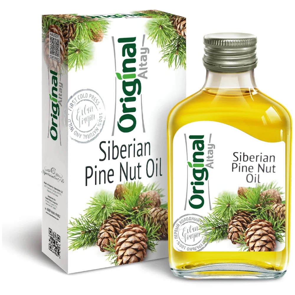 Original Altay Pine Nut Oil All Natural Extra Virgin Cold Pressed Food ...
