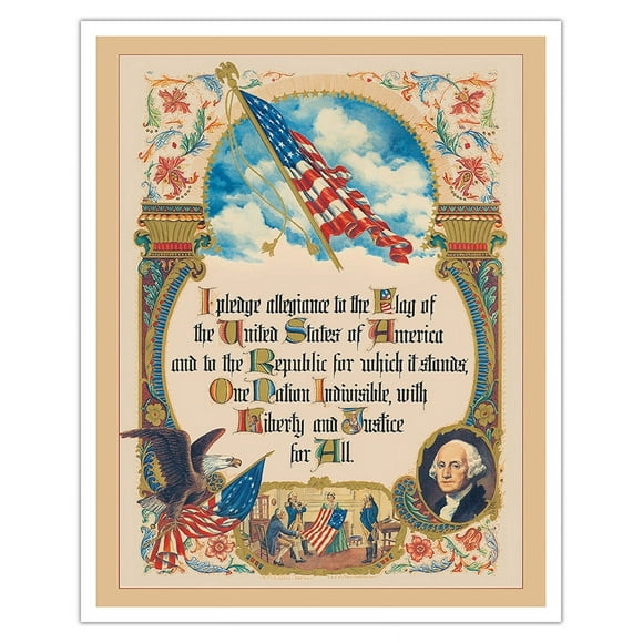 Pledge Allegiance Poster