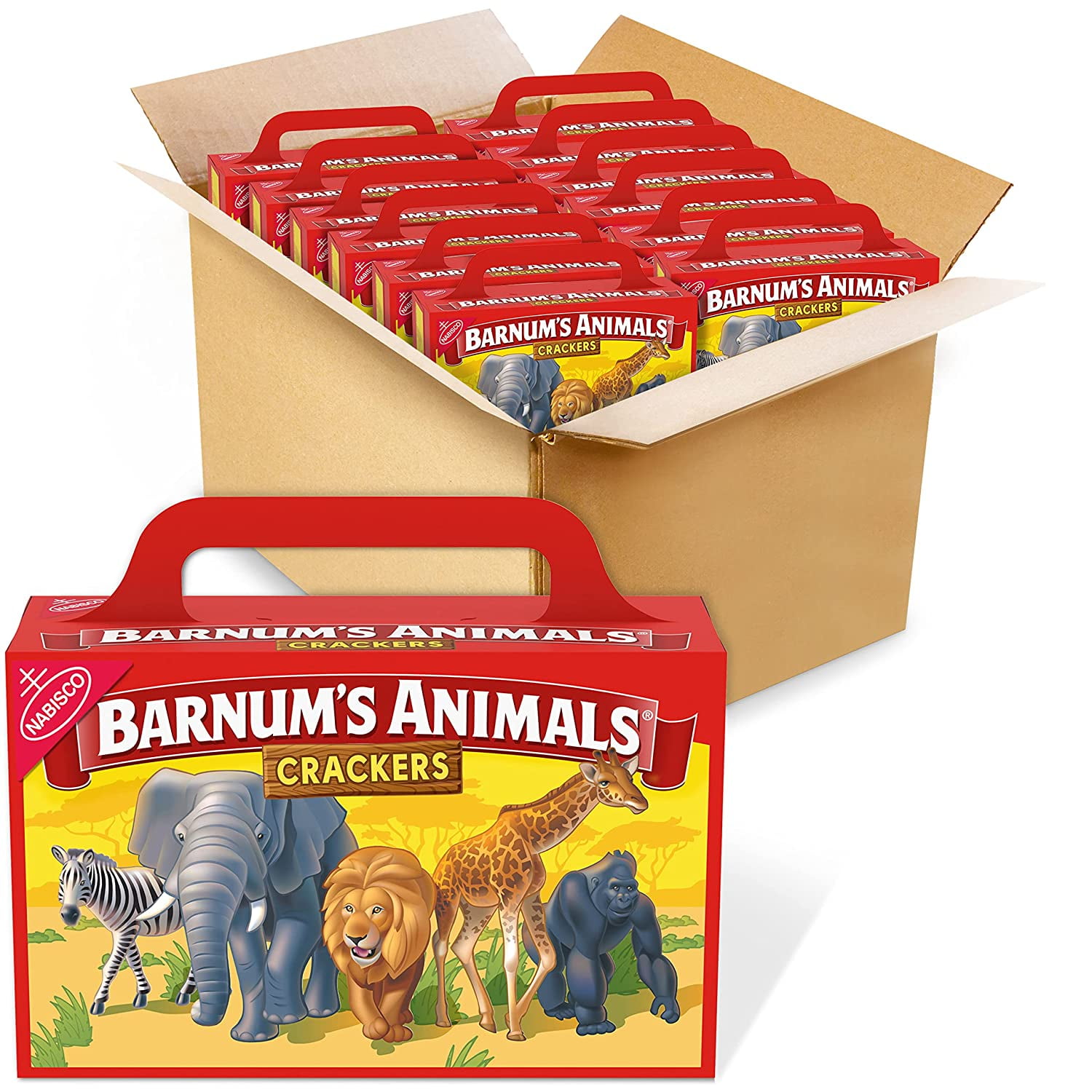 Original Animal Crackers, 12 - 2.13 oz Boxes - Walmart.com