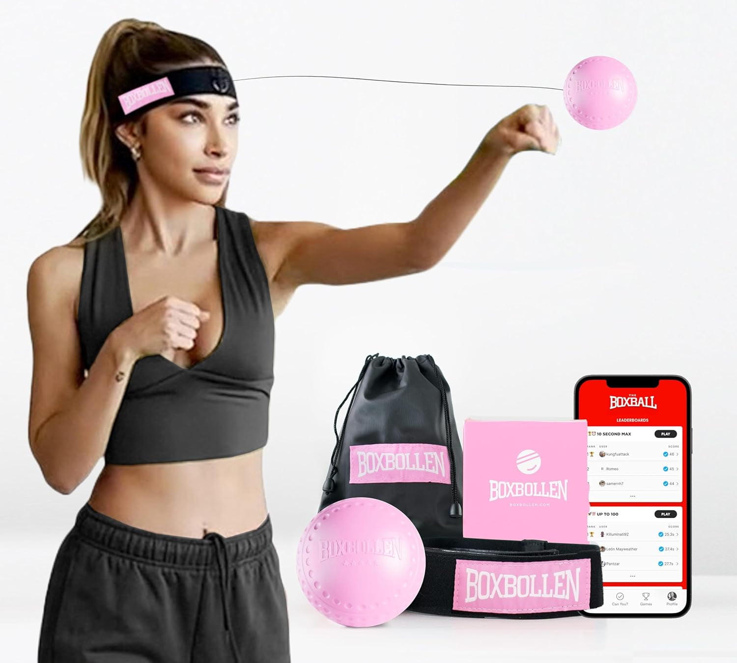 Original with App, Used by Celebrities - MMA Gear Boxing Ball - Boxing ...