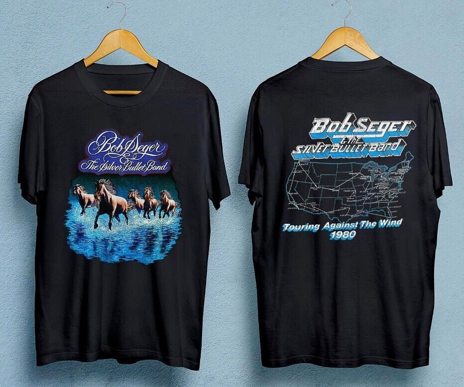 Original BOB SEGER 1980 Tour vintage T-Shirt - Walmart.com