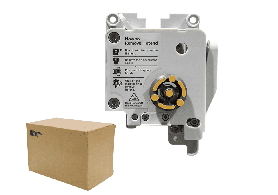 Original Bamboo Lab Extruder Kit Dual Gears Extrusion Motor Kit for ...