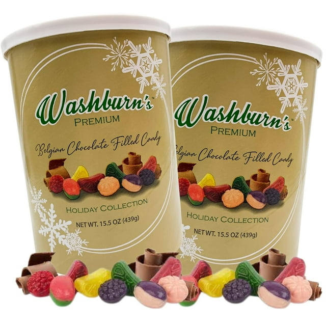 Original Belgian Chocolate Filled Hard Candies Holiday Collection, Old ...