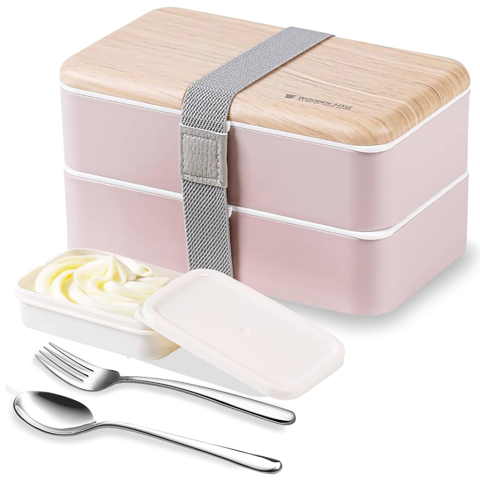 Original Bento Box Lunch Box Japanese Style 2 Layer Food Containers ...