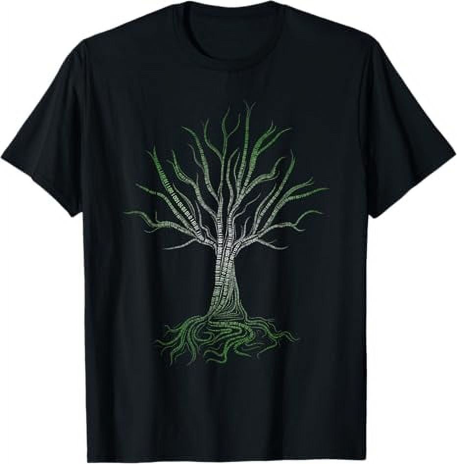 Original Binary Tree Computer Coding Programmer T Shirt
