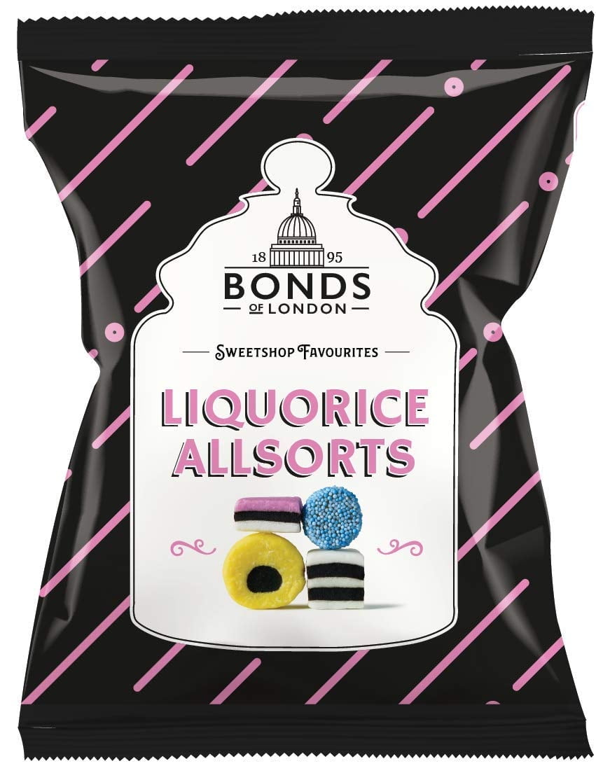 Bonds London Liquorice Allsorts Imported From UK England Assorted Candy ...