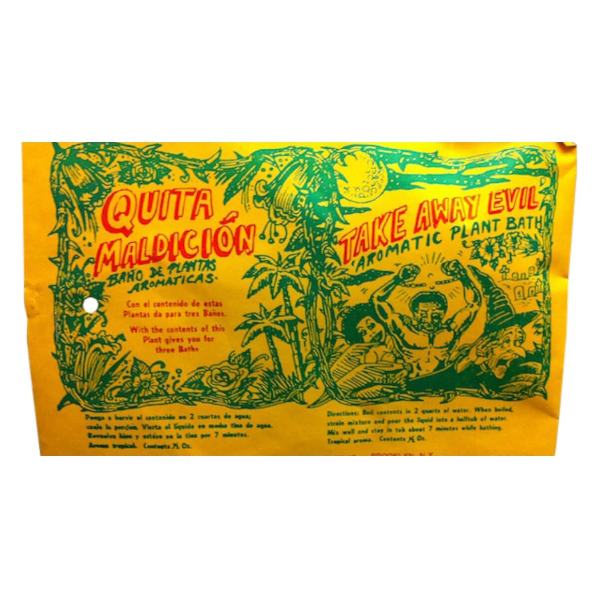 Original Botanica Curse Remover IRF13 Quita Maldicion Herb Bath ...