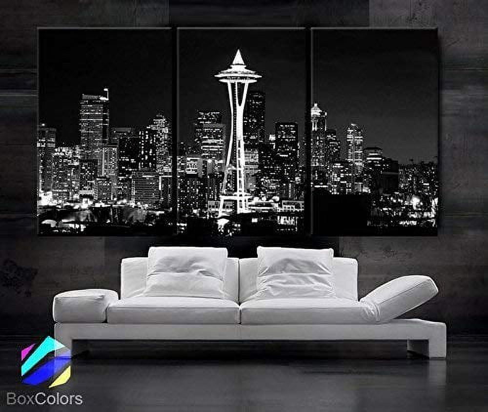 Original by BoxColors Large 30"x 60" 3 Panels 30"x20" Ea Art Canvas ...