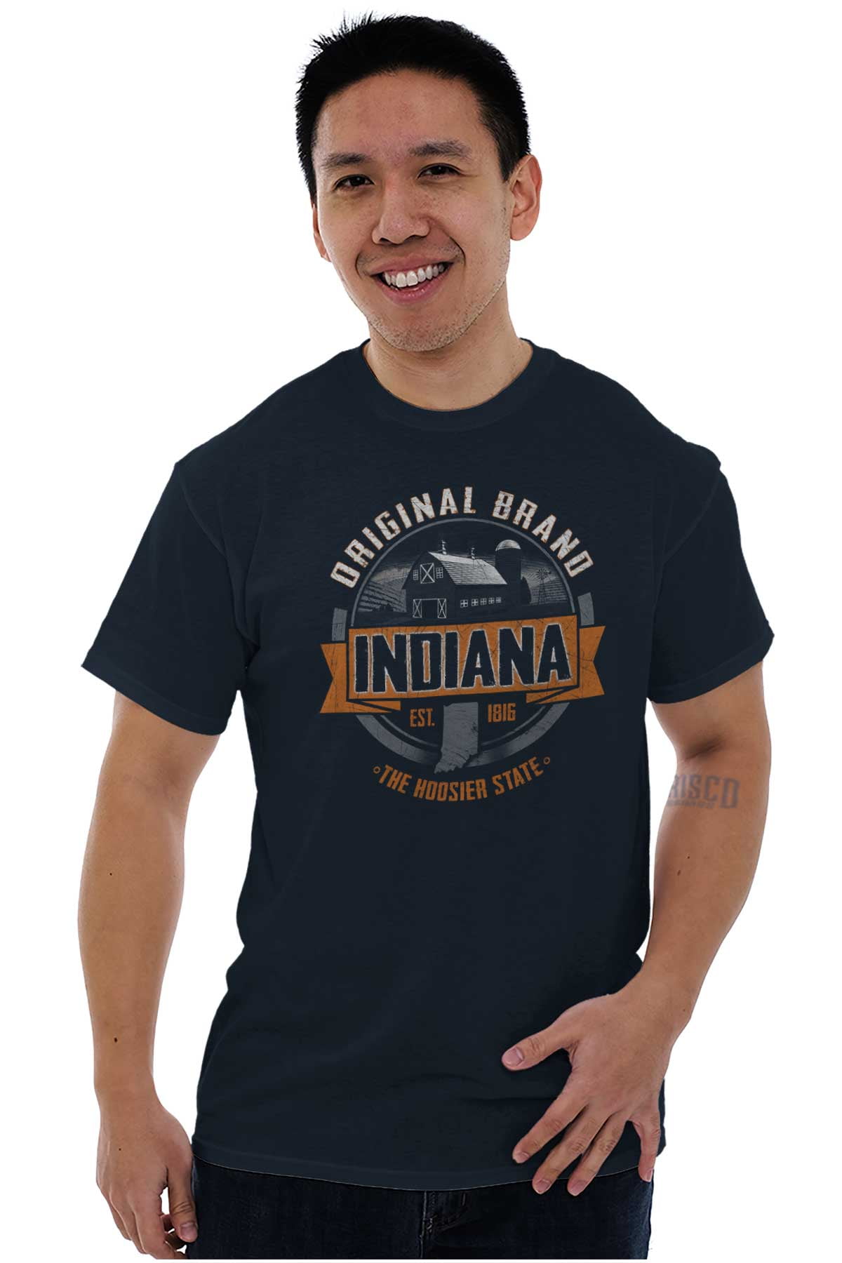 Original Brand Indiana Farming Indy Men's Graphic T Shirt Tees Brisco ...