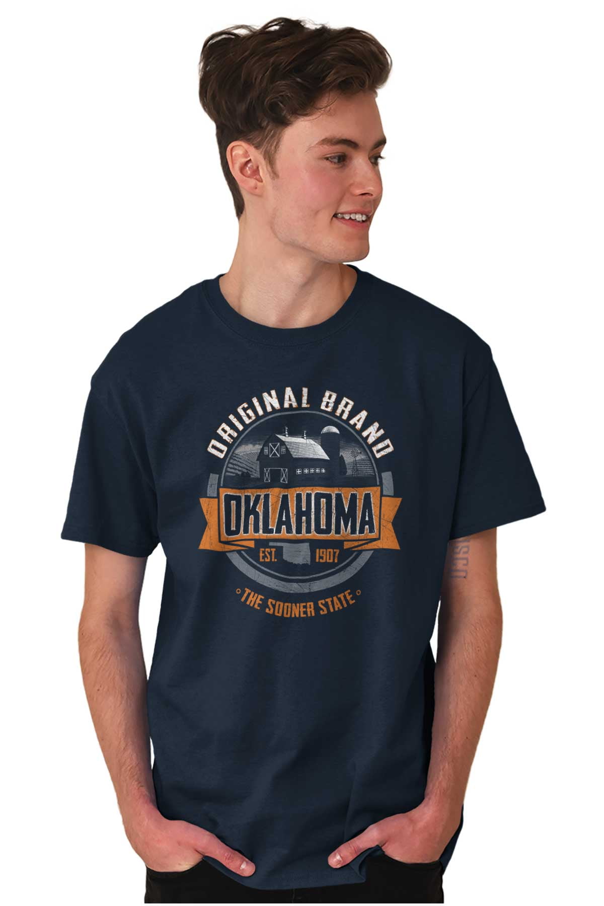 Original Brand Oklahoma Farming OK Unisex Plus Size Graphic Tee Brisco ...