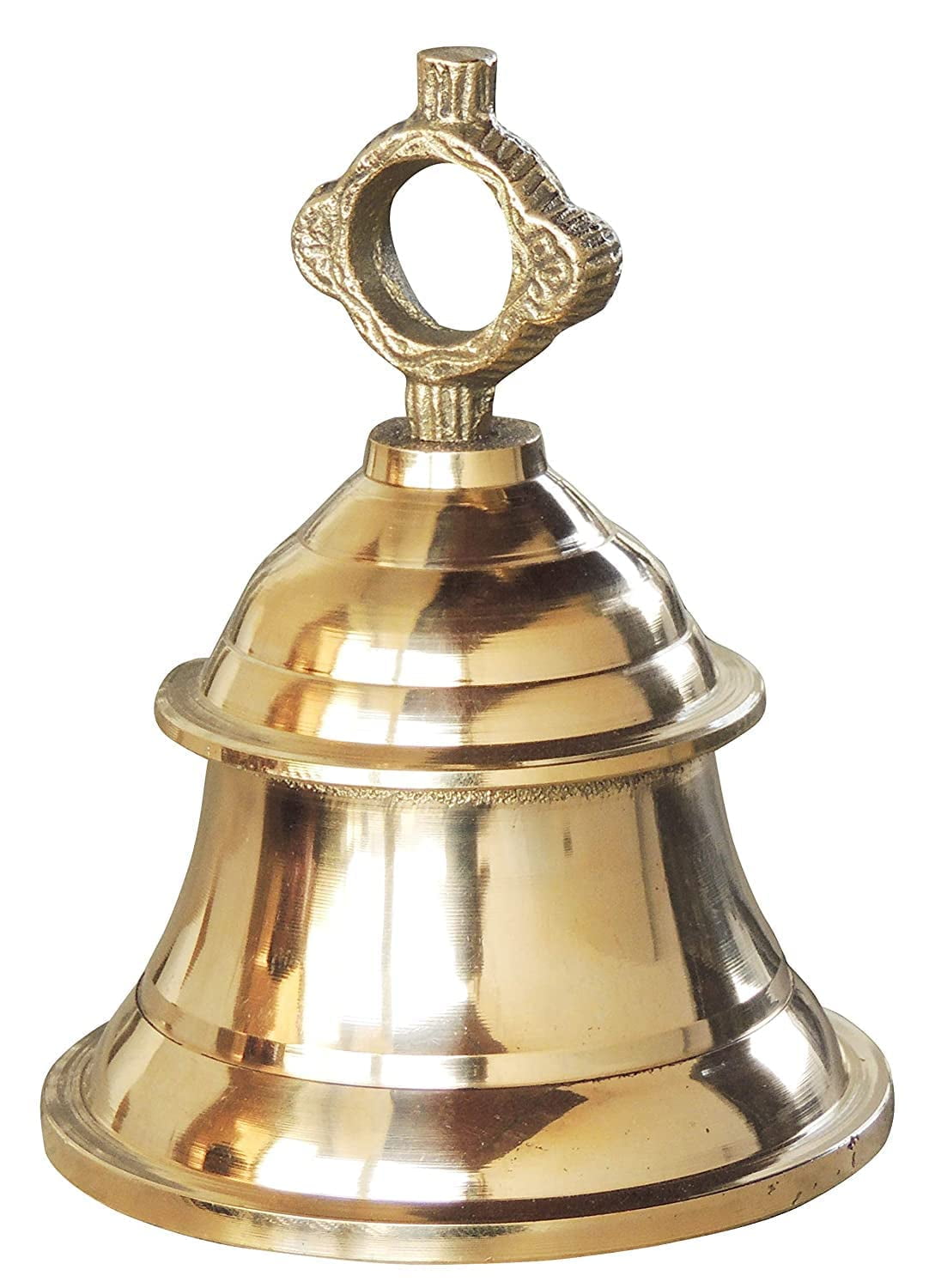 Original Brass HANDICRAFTS Brass Pooja mandir ghanta BellSolid Metal ...