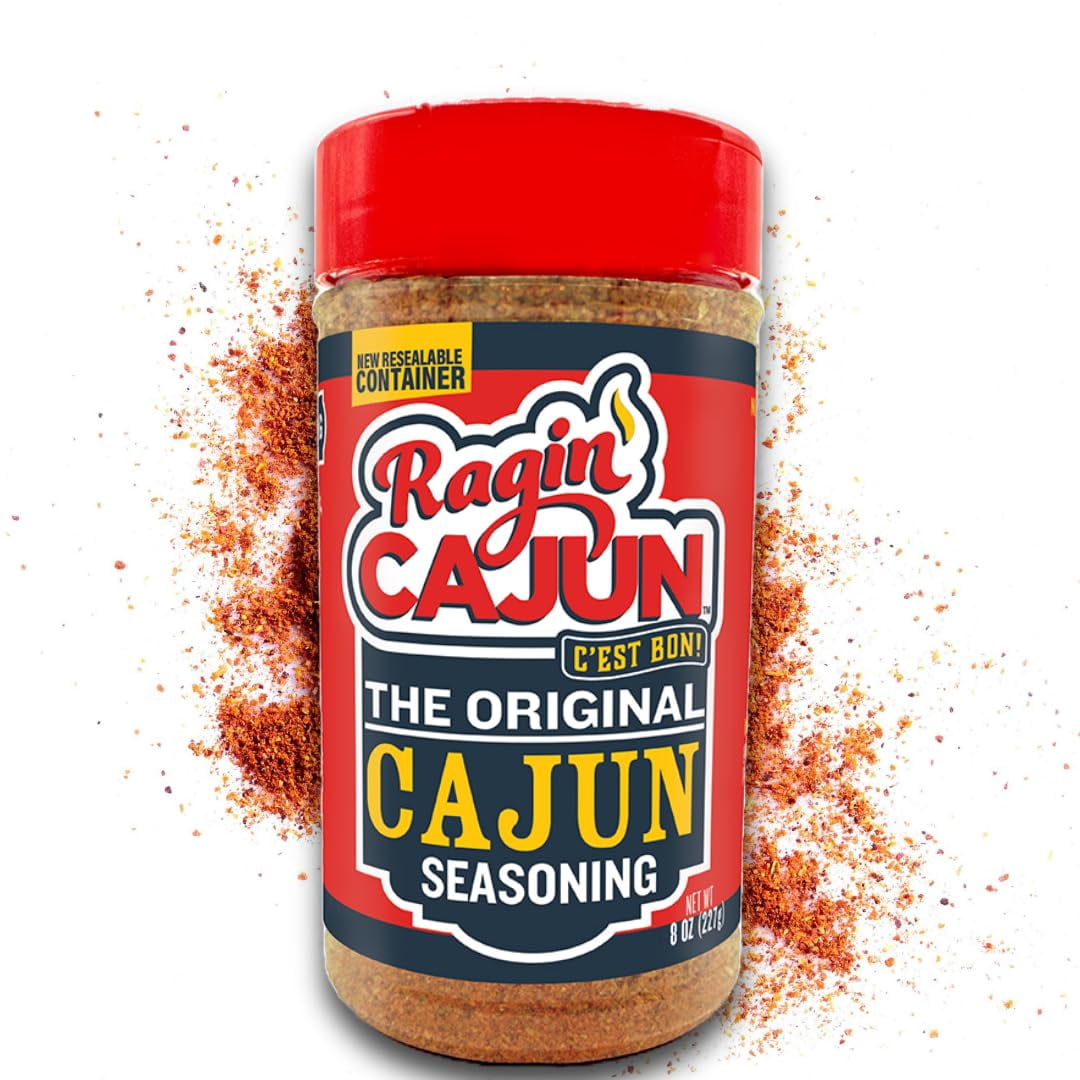 Original Cajun Seasoning - MFF30 8 oz, Less Salt, Low Sodium, No MSG ...