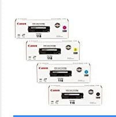 Original Canon 118 Black, Cyan, Magenta, Yellow for the Canon Color ...