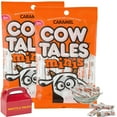 Original Caramel Cow Tails Minis - Delicious Chewy Cream Center - Candy ...