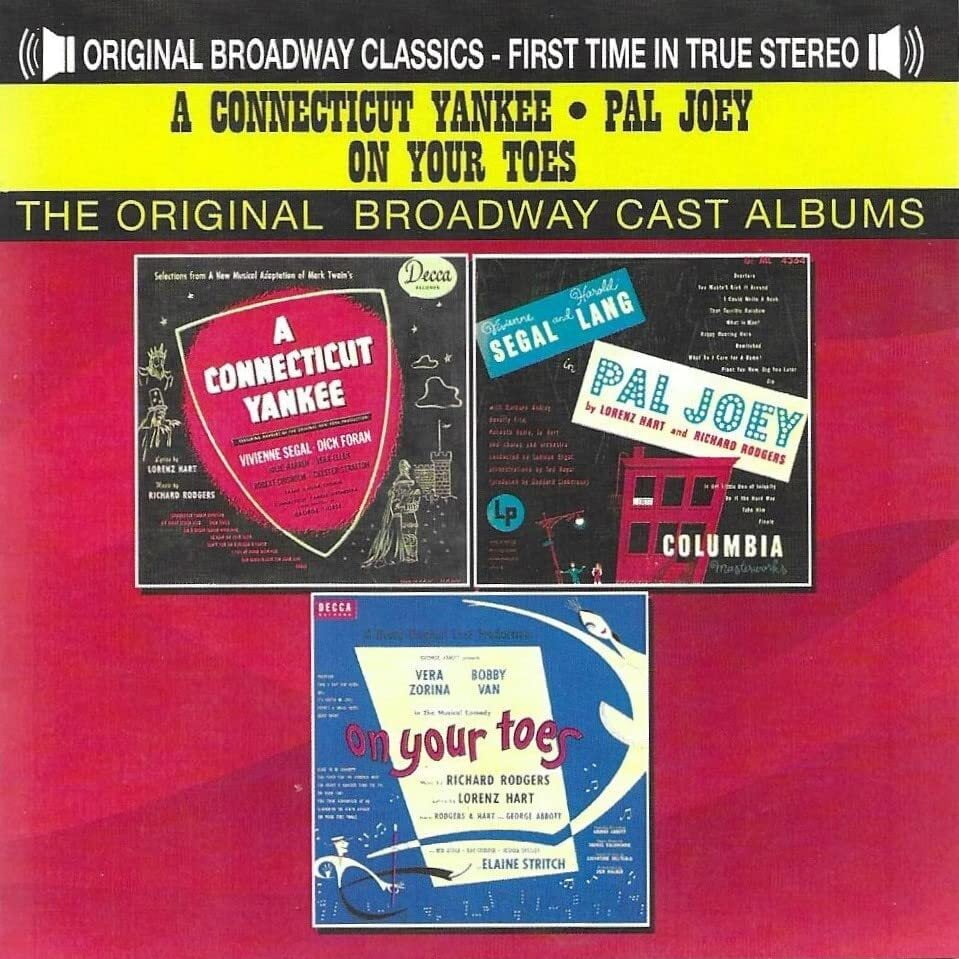 Original Cast - A Connecticut Yankee - Pal Joey - On Your Toes - Music ...