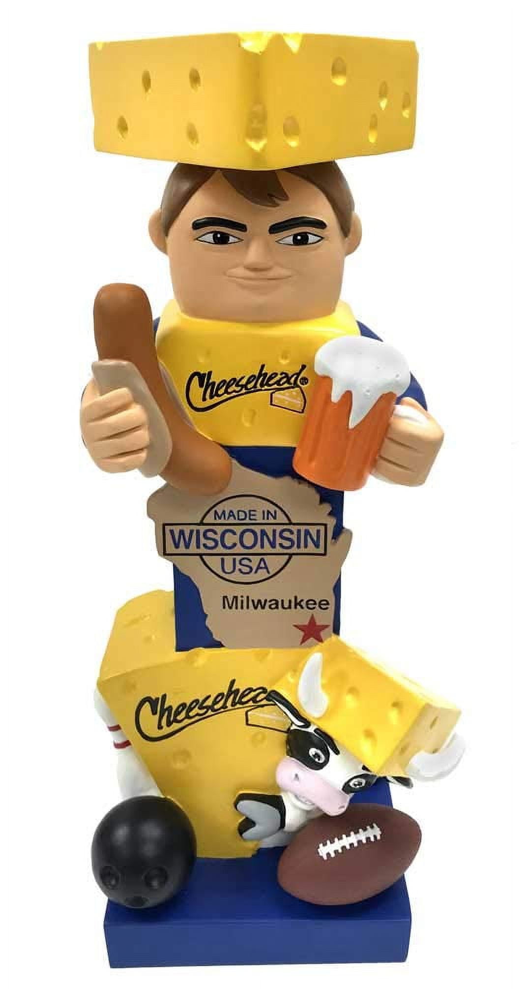 Original Cheesehead Garden Statue - Walmart.com