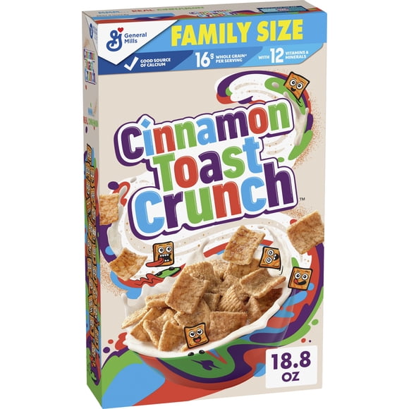 Original Cinnamon Toast Crunch Breakfast Cereal,Â 18.8 OZ Family Size ...