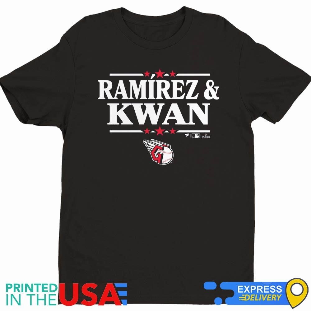 Original Cleveland Guardians Jose Ramirez & Steven Kwan Shirt - Walmart.com