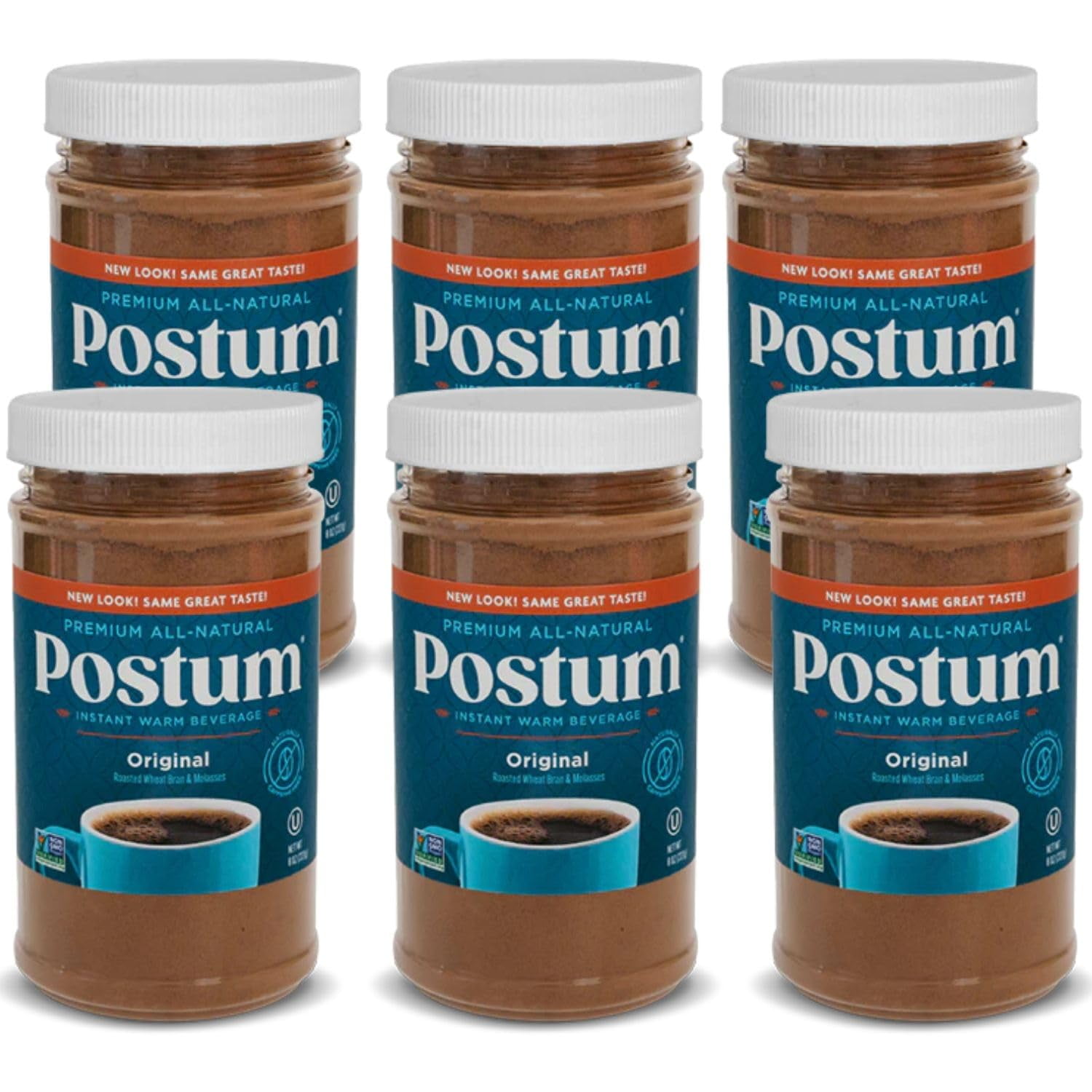 Original Coffee Substitute Caffeine Delight with Roasted Wheat Bran ...