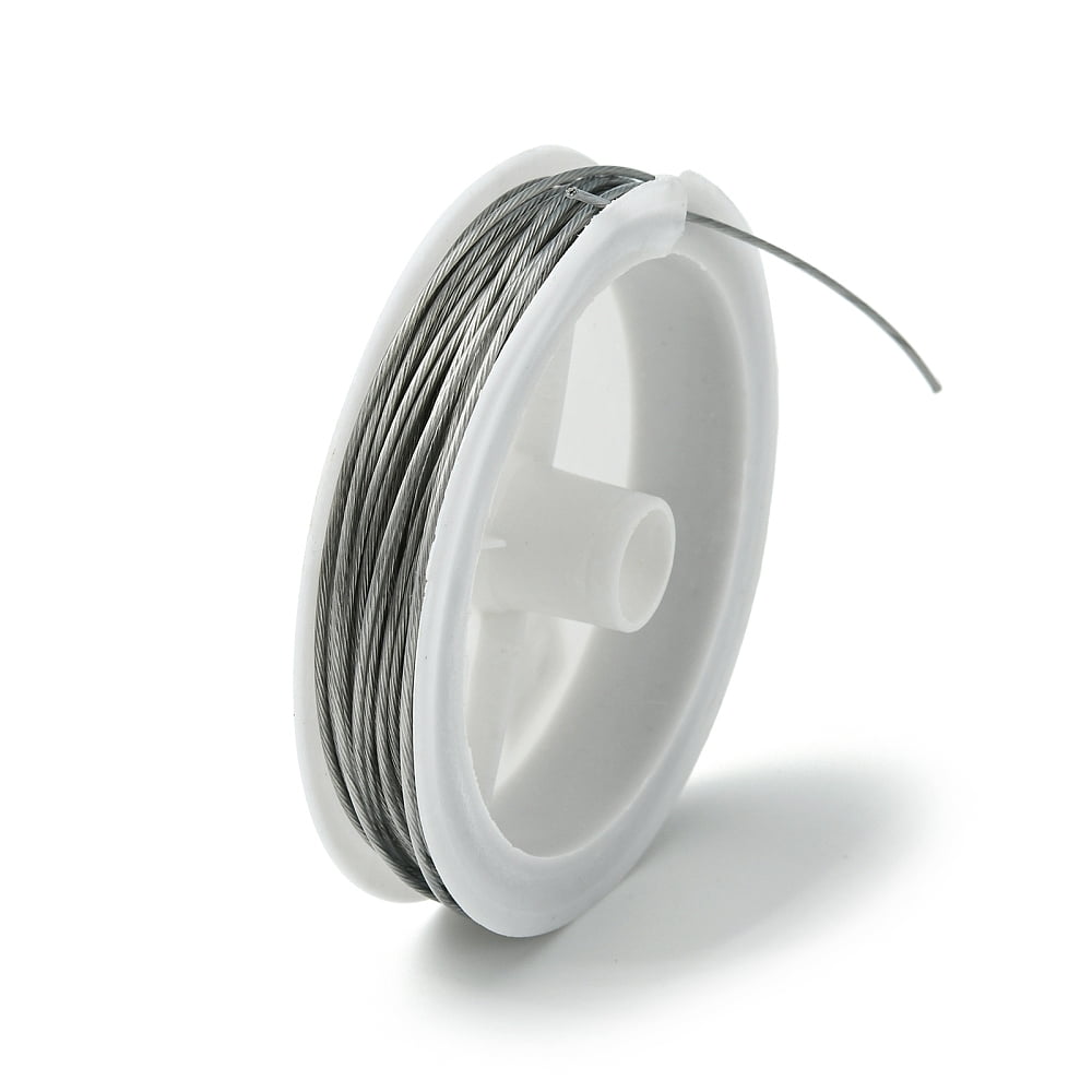 Original Color Tail Wire Nylon-coated Stainless Steel Raw 18 Gauge(1mm ...