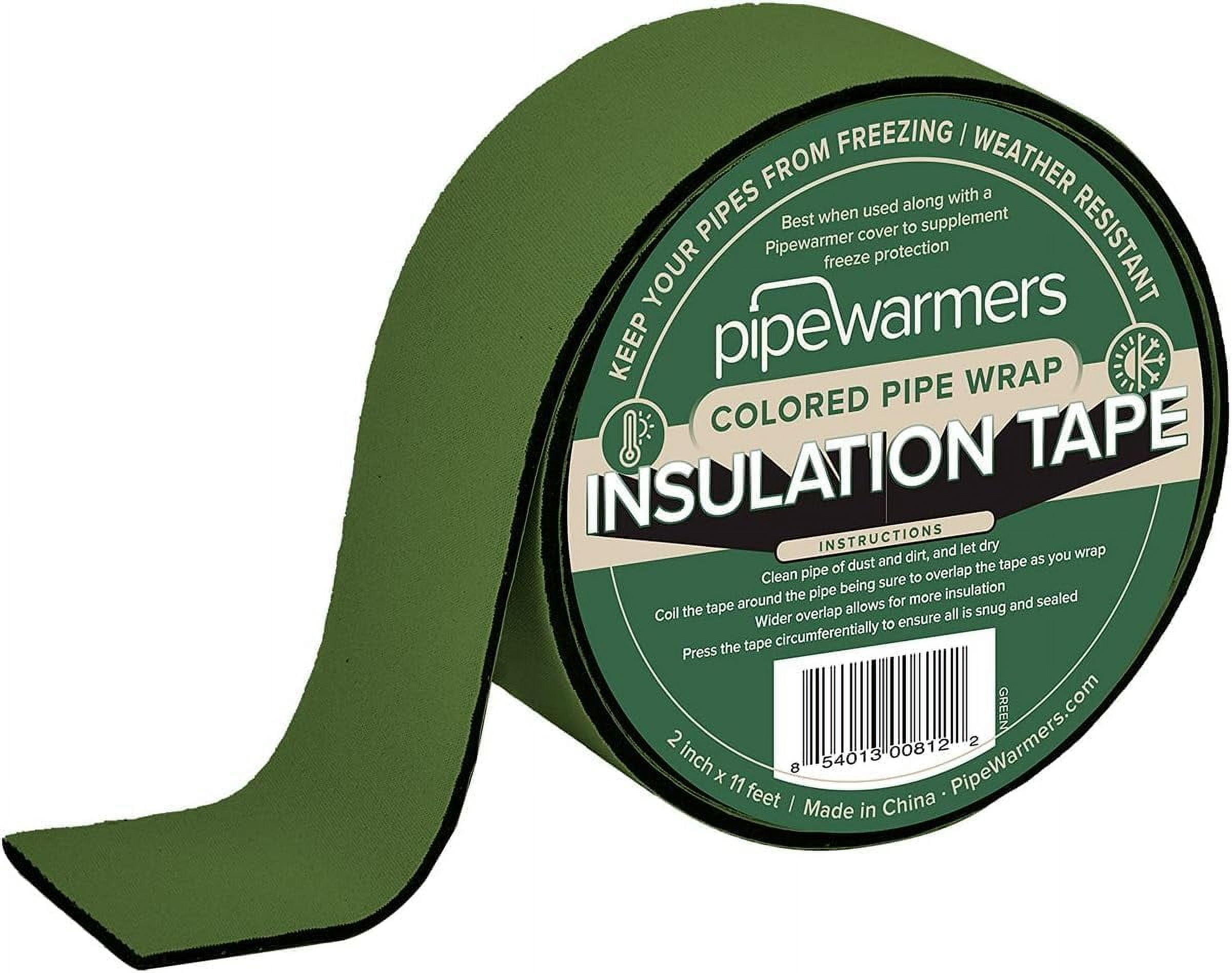 The Original Colored Pipe Insulation Tape by Pipe Warmers-Indoor ...