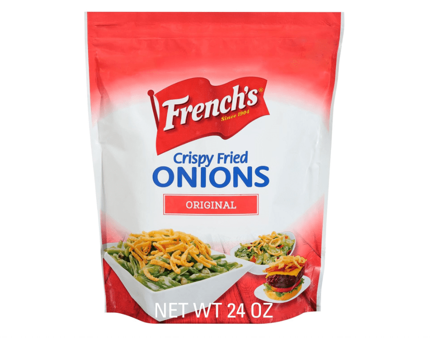 Original Crispy Fried Onions, 24 oz - One 24 Ounce Bag of Crunchy Fried ...