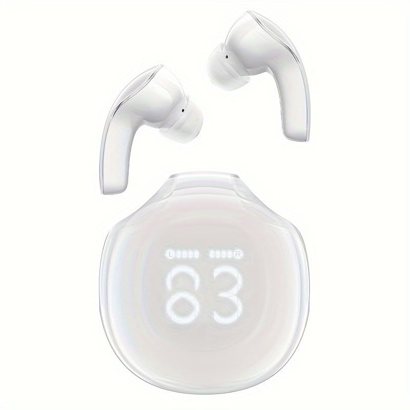 Original Crystal T9 True Wireless 5.3 Earphone with ENC Noise Canceling ...