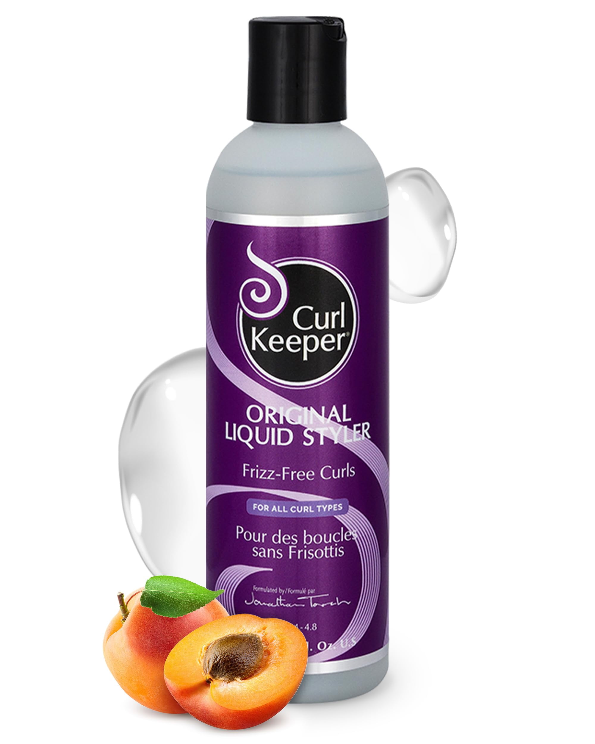Original Curl Keeper Anti-Frizz JKF25 Curl Defining Hair Styler (8 Oz ...