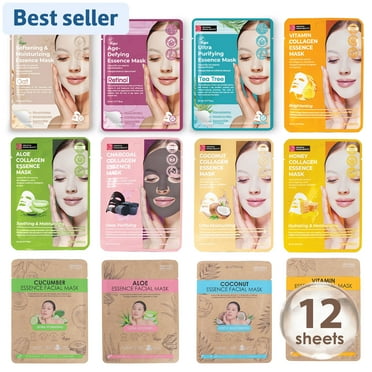 Original Derma Beauty Collagen Essence Face Mask - 36 Pack Skincare ...