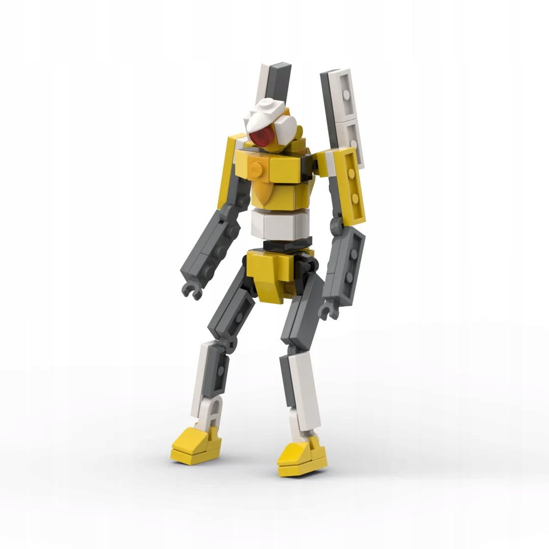 Original Design Mech Warrior Building Blocks MOC small mecha ...