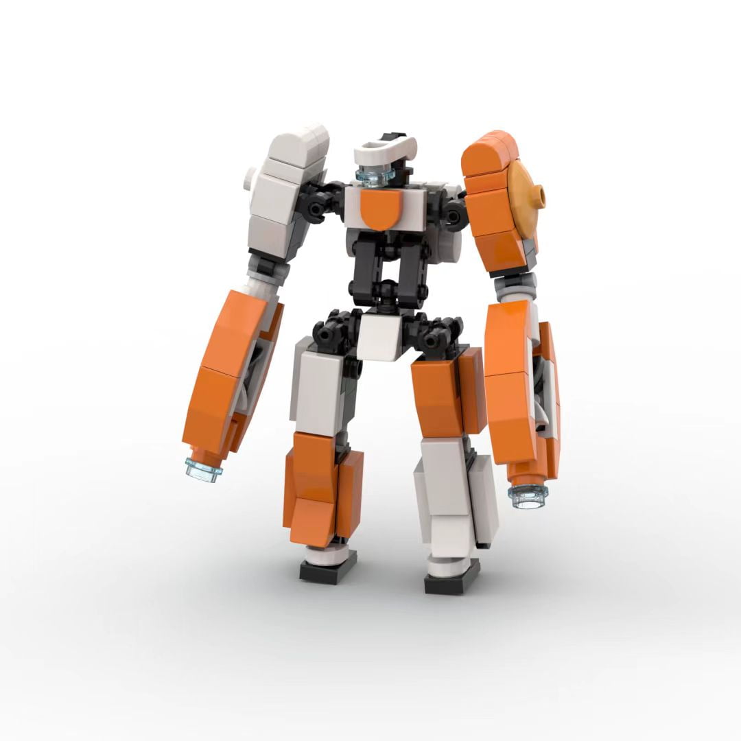 Original Design Mech Warrior Building Blocks MOC small mecha ...