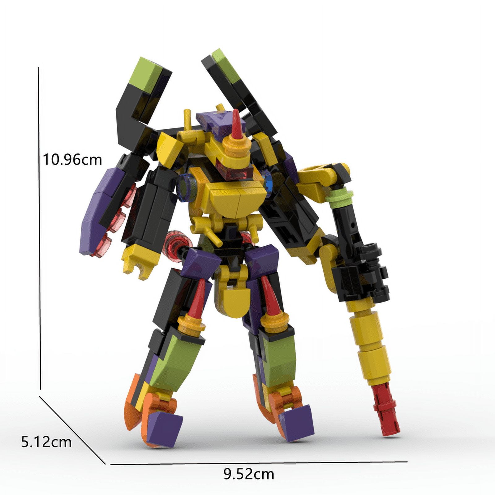 Original Design Mech Warrior Building Blocks MOC small mecha ...