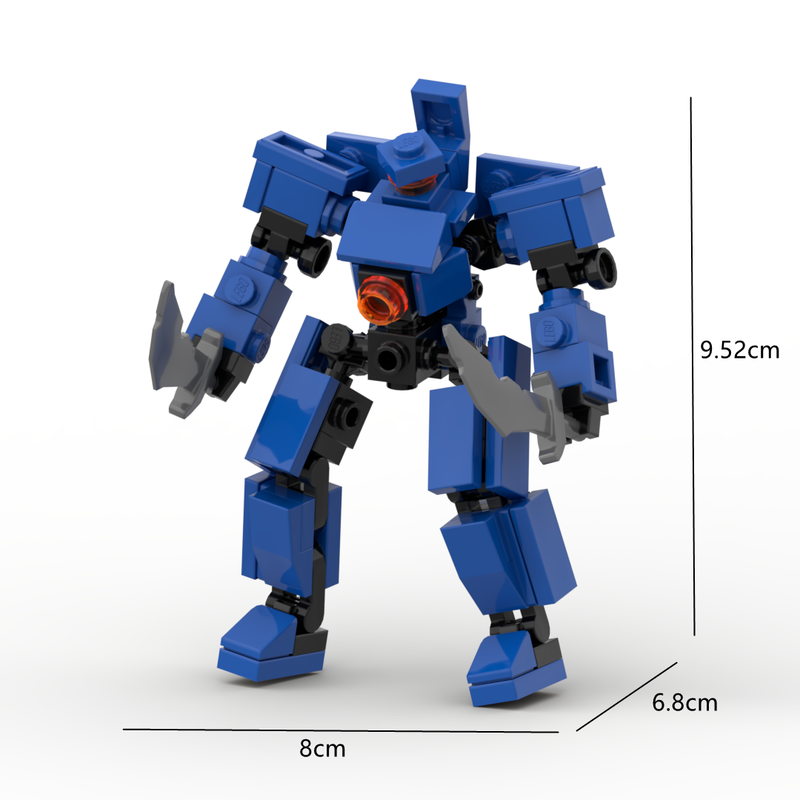 Original Design Mech Warrior Building Blocks MOC small mecha ...