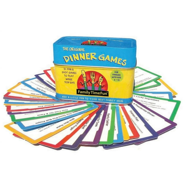 Original Dinner Games Family Game for Dinnertime or anytime - Walmart.com