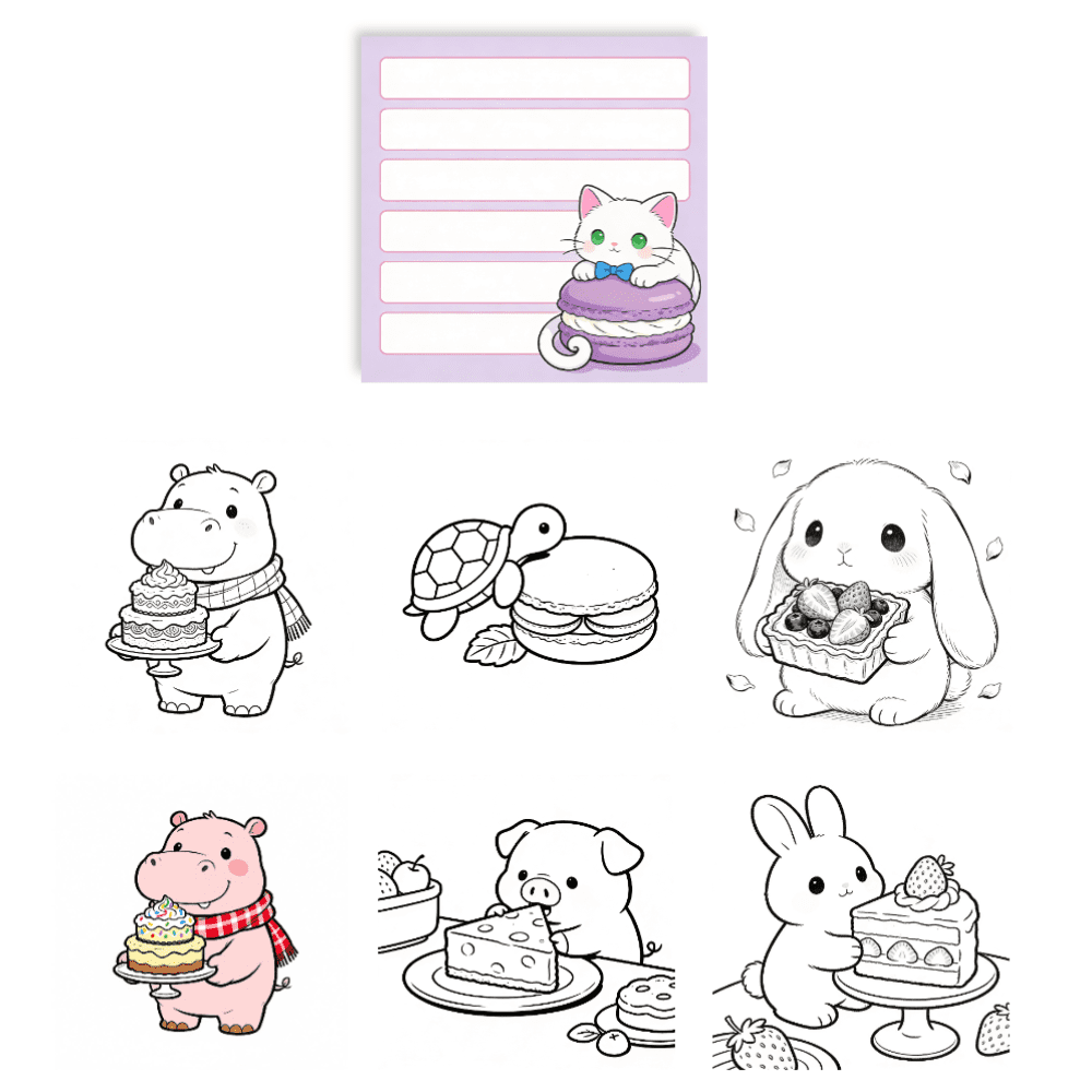 Original Double-Sided Message Sticky Notes (100 Pcs) - 100 Unique ...
