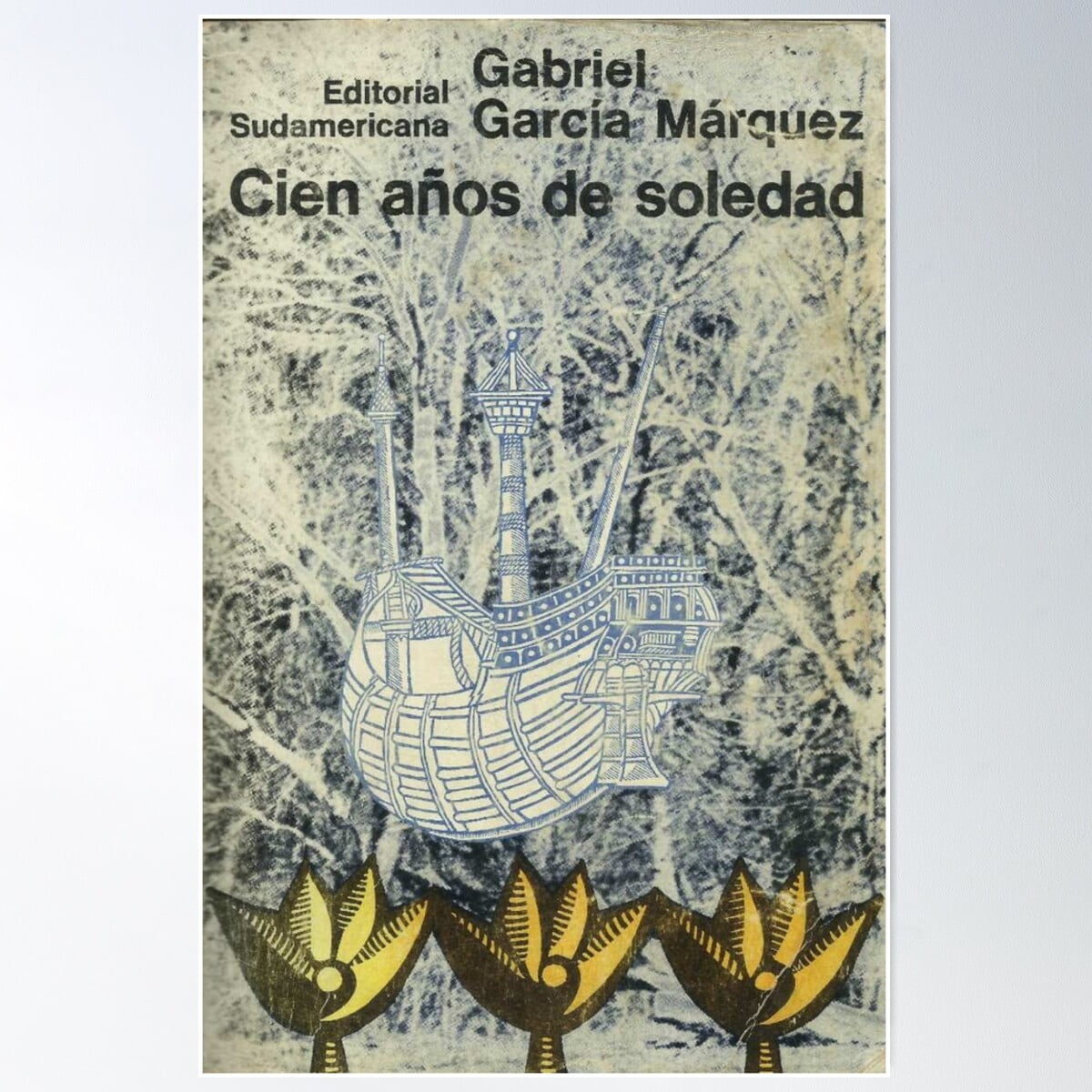 Original Edition 100 Years Of Solitude Poster Wall Art, Modern Wall ...