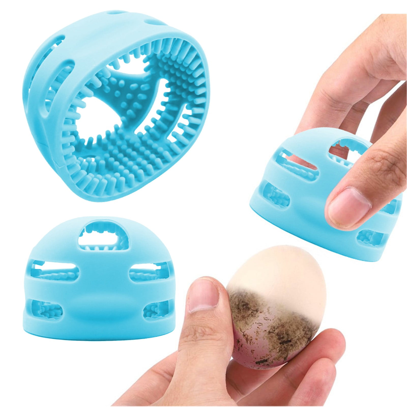 The Original Egg Brush, Silicone Egg Cleaning Brush for Farm Fresh Eggs ...