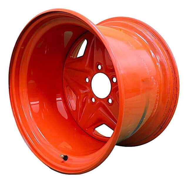 Original Equipment Replacement Set of 2 16x10 Wheels Kubota orange ...