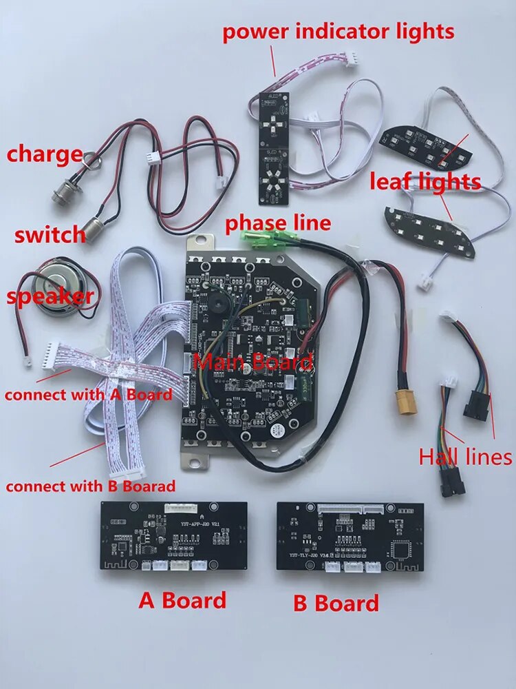 Original Factory DIY 6.5 Inch Scooter Motherboard Controller For Self Balance Smart Scooter ...