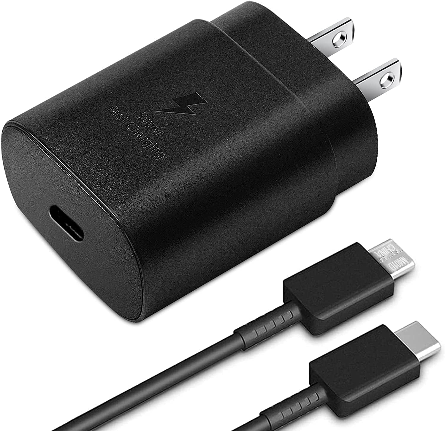Original Fast Charger 25W USB C Super Fast Charging with 3.3FT Type C ...