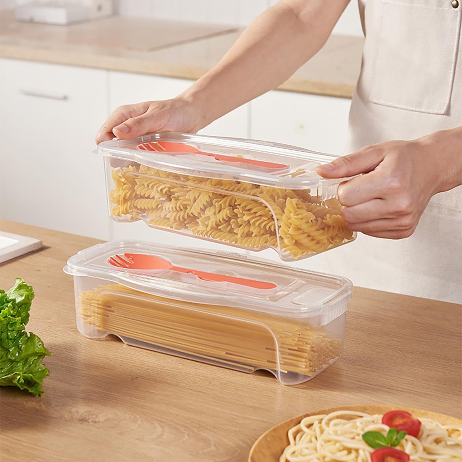 The Original Fasta Pasta Microwave Cooker with Lid & Built-in Strainer ...